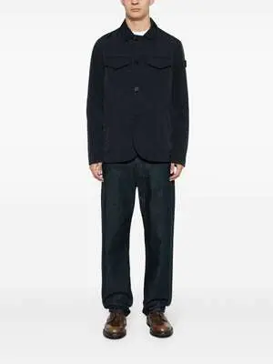 Peuterey Logo-appliqué Shell Jacket - Blue