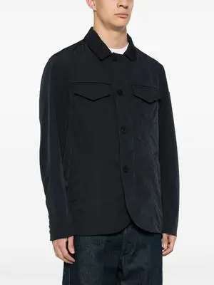 Peuterey Logo-appliqué Shell Jacket - Blue