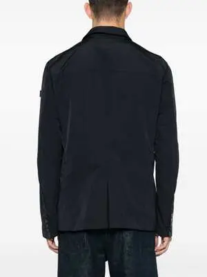 Peuterey Logo-appliqué Shell Jacket - Blue