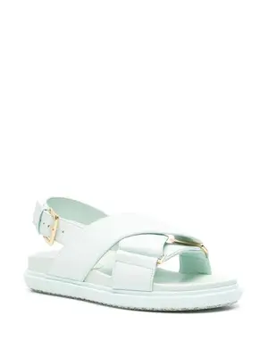 Marni Fussbett Slingback Sandals - Blue