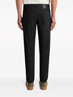 Etro Patterned Jacquard Slim-cut Jeans