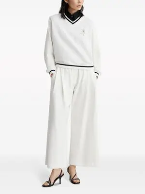 Brunello Cucinelli Monili-trim Sleeveless Shirt