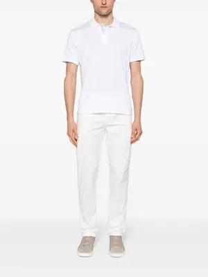 Eleventy Tapered-leg Cargo Trousers