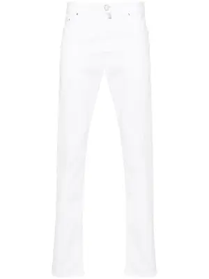 Jacob Cohen Bard Slim-fit Jeans - White