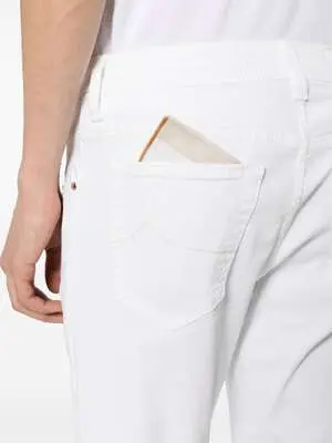 Jacob Cohen Bard Slim-fit Jeans - White