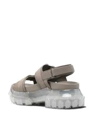 Rick Owens 65mm Chunky Platform Sandals - Brown