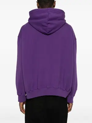 LANVIN X Future Logo-print Cotton Hoodie