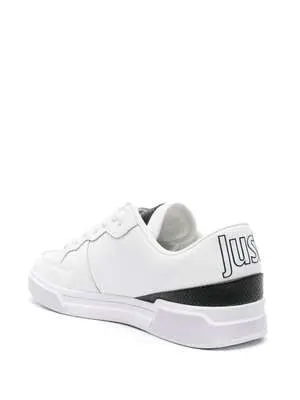 Just Cavalli Logo-patch Sneakers - White