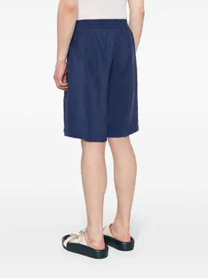 FAMILY FIRST Appliqué-logo Shorts - Blue