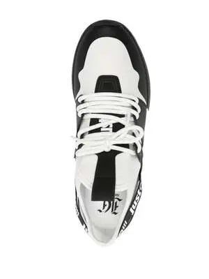 Just Cavalli Logo-strap Mesh Sneakers