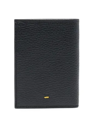 DOUCAL'S Logo-debossed Leather Wallet - Blue