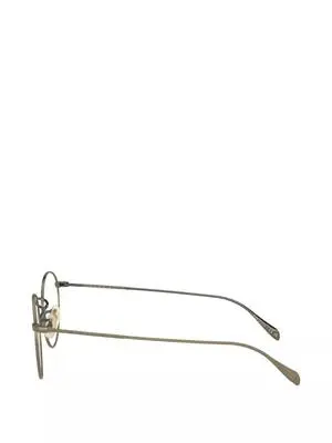 Oliver Spencer Coleridge Round Frame Eyeglasses - Gold