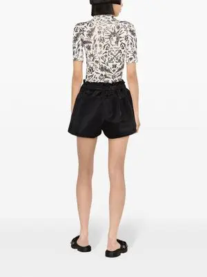 Off-White Tattoo Tulle Blouse