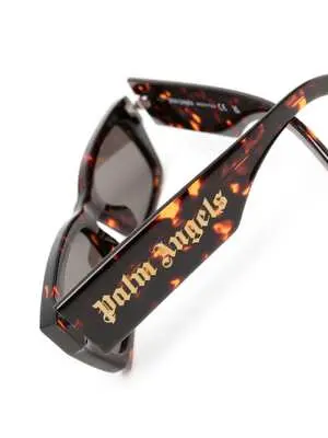 Palm Angels Tortoiseshell Square Sunglasses