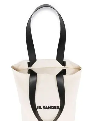 JIL SANDER Large Flat Shopper Tote