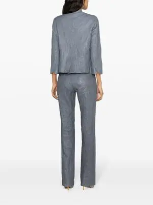 Zadig&Voltaire Verys Crinkled Leather Blazer