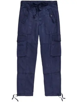 Polo Ralph Lauren Tapered-leg Cargo Trousers - Blue