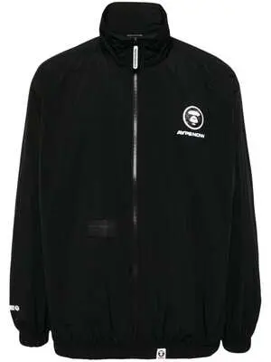 AAPE BY *A BATHING APE® Logo-appliqué Zip-up Jacket