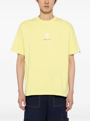 AAPE BY *A BATHING APE Logo-print Cotton T-shirt