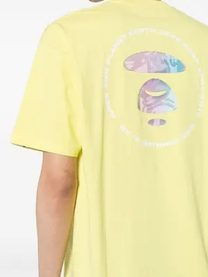 AAPE BY *A BATHING APE Logo-print Cotton T-shirt