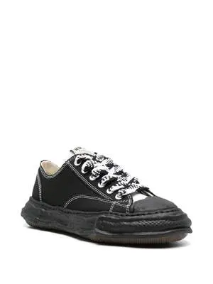 Mihara Yasuhiro Petterson Canvas Sneakers - Black