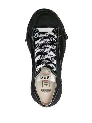 Mihara Yasuhiro Petterson Canvas Sneakers - Black
