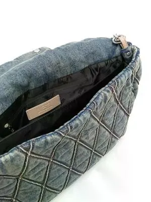 DIESEL® Large Charm-d Shoulder Bag - Blue