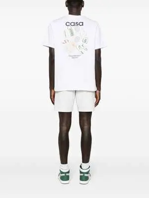 Casablanca Quipement Sportif Cotton T-shirt - White