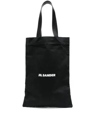 JIL SANDER Large Flat Shopper Tote Bag