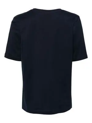Lacoste Logo-embroidered T-shirt - Blue
