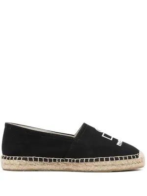 Isabel Marant Étoile Canae Logo Espadrilles - Black