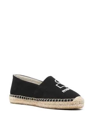 Isabel Marant Étoile Canae Logo Espadrilles - Black