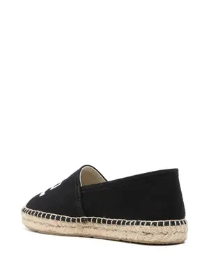 Isabel Marant Étoile Canae Logo Espadrilles - Black