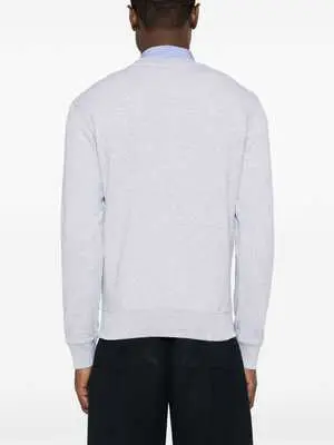 Maison Kitsuné Logo-appliqué Jersey Sweatshirt