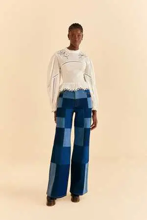 FARM RIO ACTIVE Graphic Patch Jeans