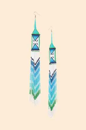 Farm Rio Yawanawa Beaded Earrings