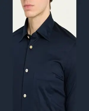 Kiton Nerano Pocket Sport Shirt