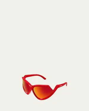 Balenciaga Bb0289sm Wrap Sunglasses