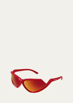 Balenciaga Bb0289sm Wrap Sunglasses