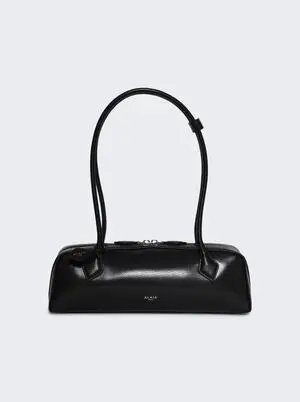 ALAÃA Le Teckel Medium Bag In Goatskin - Black