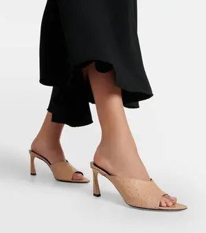 Victoria Beckham Leather Mules