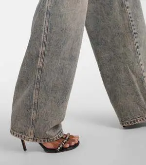 MARANT ETOILE Heilani High-rise Cargo Jeans
