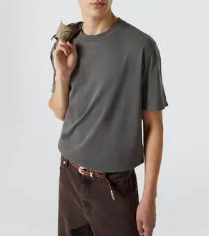 Our Legacy Box Cotton Jersey T-shirt - Grey
