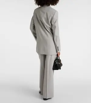 AMI Paris Double-breasted Wool Blazer