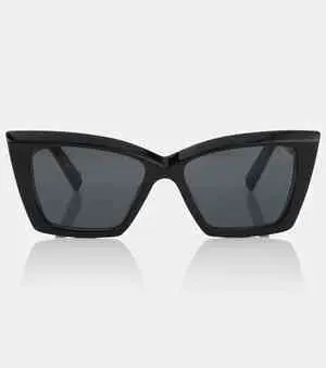 Saint Laurent Sl 657 Cat-eye Sunglasses - Black
