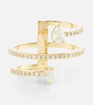 PERSEE Persée Héra 18kt Yellow Diamond Ring - Gold