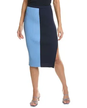 Staud Lorraine Skirt - Blue