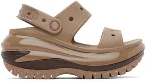 CROCS Mega Crush Sandals - Latte