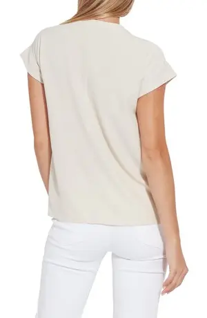 Lyssé Aurelia Ruffle Top