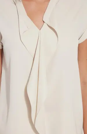 Lyssé Aurelia Ruffle Top